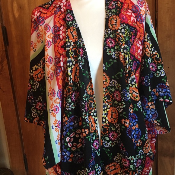 Eyeshadow | Tops | Colorful Cape Shawl | Poshmark